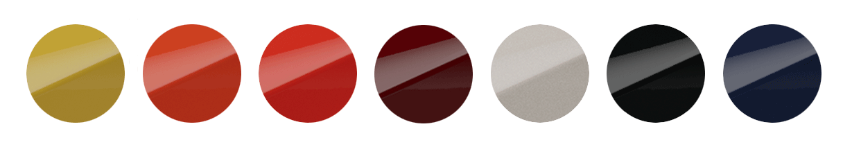 Alle Ferrari Farben in der Übersicht - Farbpalette