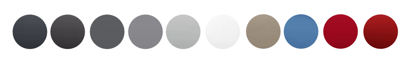 Alle Mercedes Farben in der Übersicht - Farbpalette