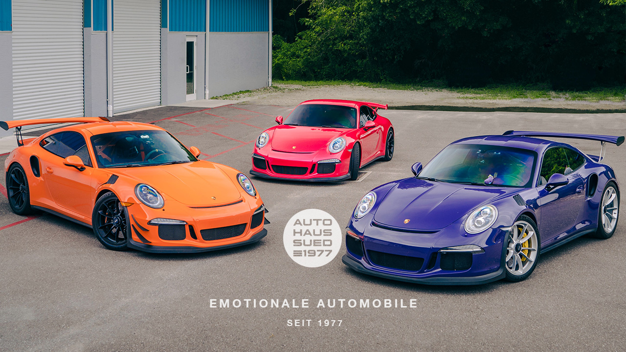 Alle Porsche Farben in der Übersicht - Farbpalette